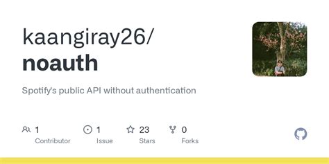 Github Kaangiray26noauth Spotifys Public Api Without Authentication