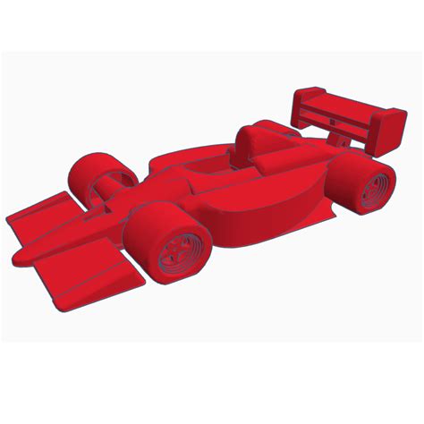 Stl File F1 Car Keychain 🚗・3d Printing Model To Download・cults