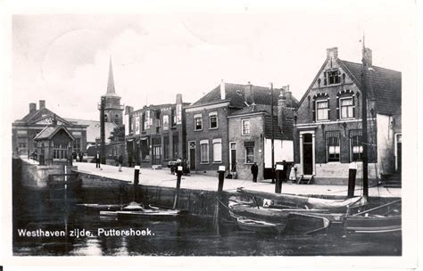 Puttershoek Westhavenzijde Dorp