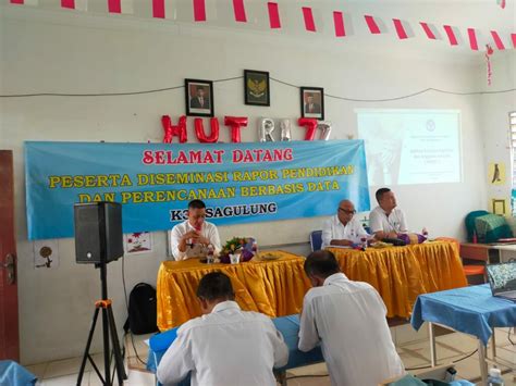 Persiapan Rapor Pendidikan Dan Perencanaan Berbasis Data Di Kecamatan Sagulung Dinas