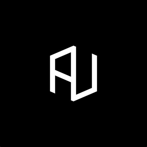 AU Logotype Design Vector 5941780 Vector Art At Vecteezy