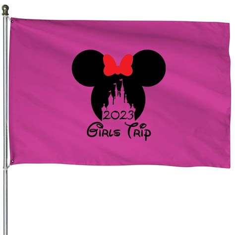 Disney Girls Trip 2023 House Flags Disney Minnie House Flags Disney