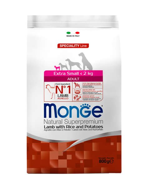 Monge Dog / Монж Дог Adult extra small корм сухой для взрослых собак ...