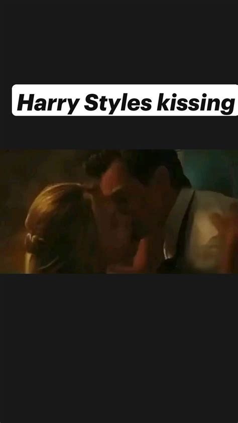 Harry Styles Kissing A Romantic Moment Captured