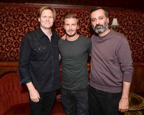 David Beckhams Belstaff Film Debut In A Back Alley Speakeasy Observer