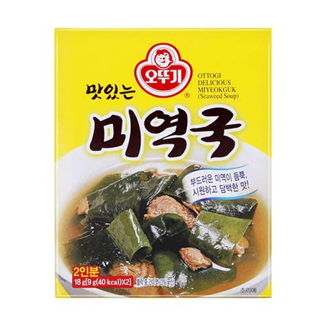 미식즉석밥 간편국 오뚜기 미역국 18g 홈플러스 택배배송