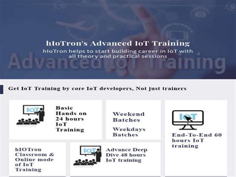 Iot Training Ppt