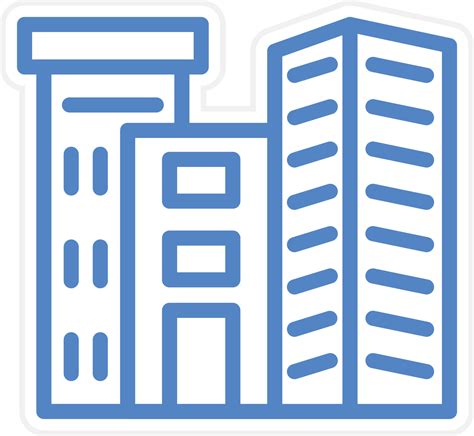 Building Vector Icon Style 22732311 Vector Art At Vecteezy