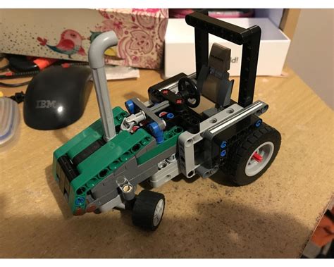 Lego Moc Tractor By Smudge Rebrickable Build With Lego