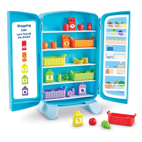 Sorting Snacks Mini Fridge Learning Resources Playwell Canada Toy Distributor