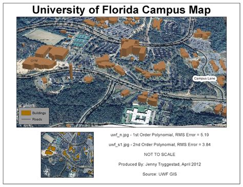 GIS UWF Blog Week 11 Georeferencing Student Spotlights