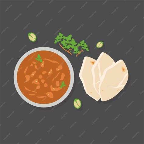 Premium Vector Indian Chicken Tikka Masala Spicy Indian Chicken Tikka