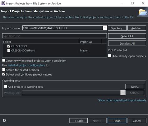 깃허브github 프로젝트 Import 하기