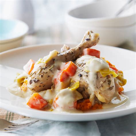 Fricassée De Poulet Rapide Pouletca