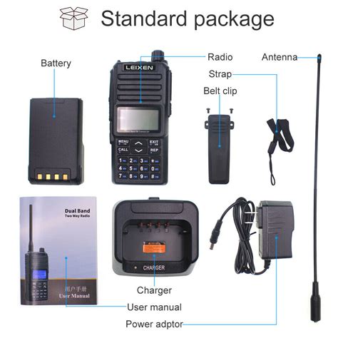 Купить рация LEIXEN UV-25D VHF / UHF 20 Ватт
