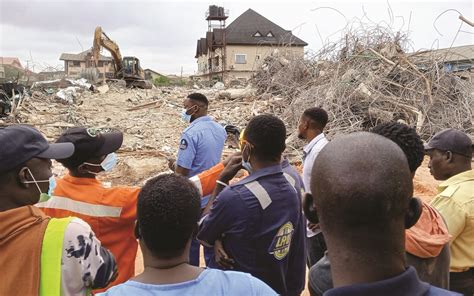 Five Die Five Rescued In Lagos Building Collapse The Nation Newspaper