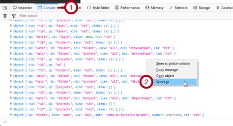accessing browser console logs support the omni group