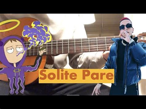 Sick Luke Solite Pare Feat Sfera Ebbasta Tha Supreme Guitar Cover Tutorial YouTube