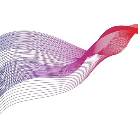 Abstract Smooth Color Wave Flow Stock Vector Illustration Of Color Blue 154872231