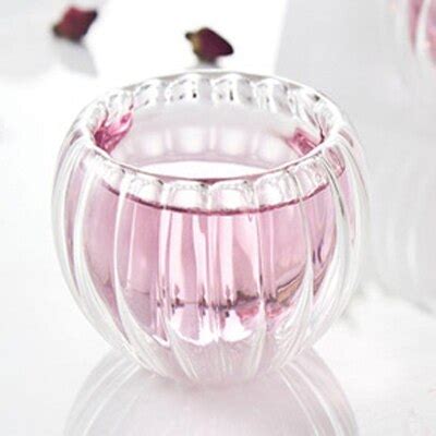 PINDEFANG 6pcs Various Shaped Hand Blown Tea Cup M Grandado