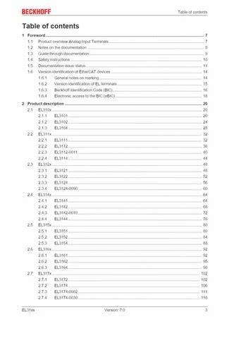 El Ethercat Terminal Channel Analog Input Beckhoff At Rs Digital Input Modules In