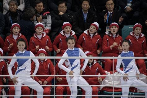 North Korean Army Of Beauties Winter Olympics Cheer Squad Face Prison