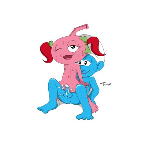 Post 3801338 Caseykelp Launny Snorks Thesmurfs Crossover