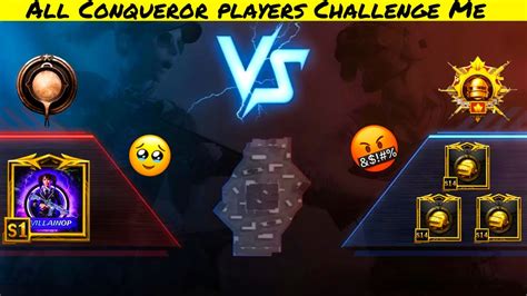 Random Rich And Pro Conqueror Player😧 Challenge Me 1v3 Tdmchallenge🥺 Tx