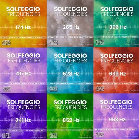 Solfeggio Frequencies Nine Solfeggio Audio Cds Software Warehouse