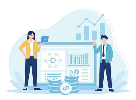 business team analysis and monitoring on web report dashboard monitor