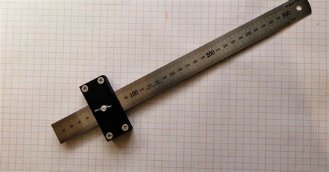 Parametric Ruler Marking Gauge By Saso Download Free Stl Model