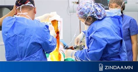 ГССҮТ ийн эмч нар шагайн хиймэл үе солих мэс заслыг амжилттай нутагшууллаа