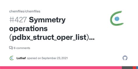 Symmetry Operations Pdbxstructoperlist In Mmcif · Issue 427
