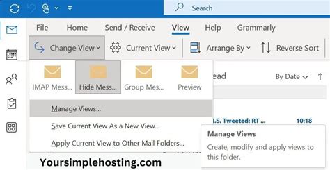 How To Fix Outlook Email View Your Simple Hosting