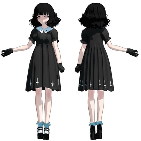 Convert Your Vroid Model To Mmd By Cherubpaws Fiverr