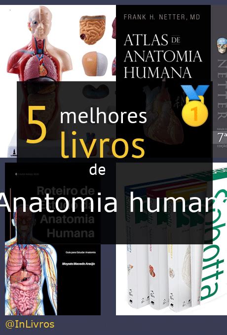 Top 5 Melhores Livros De Anatomia Humana Nossas Recomendações