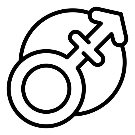 Male Education Icon Outline Vector Condom School 14985569 Vector Art