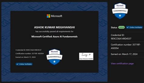 Ashok Kumar Meghvanshi On Linkedin Cognizant Microsoft Microsoftazure
