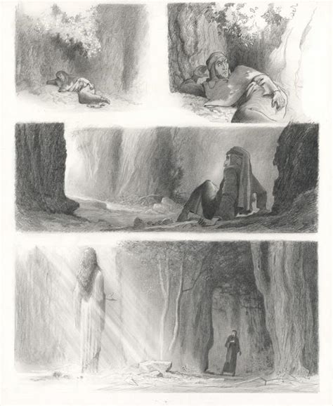 Planche originale n 003 L Enfer de Dante Paul Gaëtan Brizzi