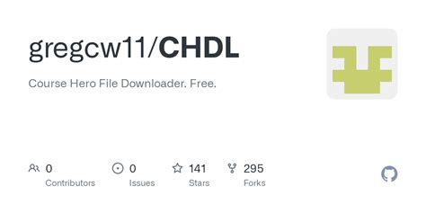 Github Gregcw11chdl Course Hero File Downloader Free