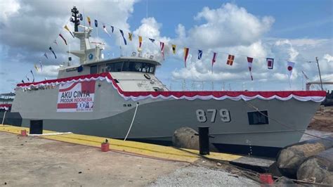 TNI AL Tambah 2 Kapal Buatan Lokal Untuk Perkuat Pengamanan Laut Indonesia