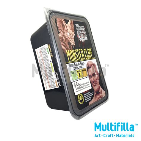 Monster Clay – Sulphur Free Oil Based Elastic Clay | Multifilla