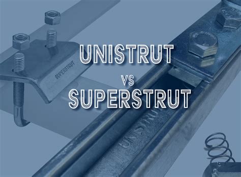 Superstrut Vs Unistrut Unistrut Buffalo Supports