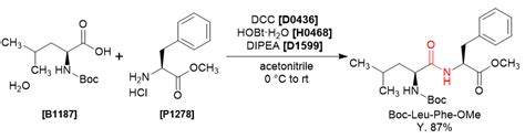 TCI Practical Example Condensation Using DCC And HOBt TCI Shanghai
