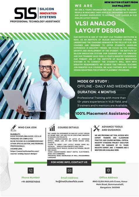 Institue Of Silicon Innovation Systems On Linkedin Registration Is Now Open For Admission Into