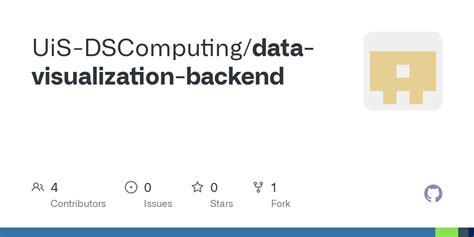 Github Uis Dscomputingdata Visualization Backend