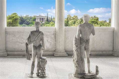 The Stoa Of Attalos Agora Of Athens Greece