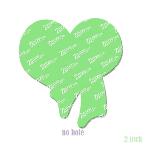 Hope Heart Acrylic Blank 2 Inch No Hole