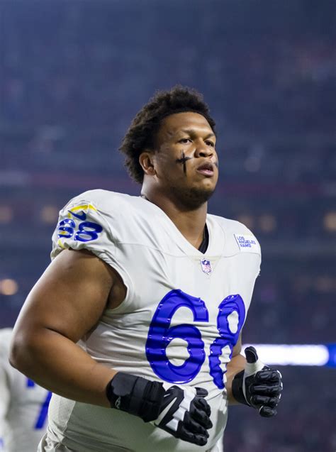 Rams Place Second Round RFA Tender On LT Alaric Jackson