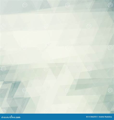 Square Faded Pattern With Triangles Stock Vector Illustration Of